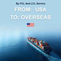 China LCL FCL Ocean Freight Forwarder From USA To Oversea General Cargo for sale