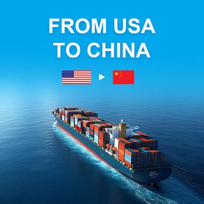 China CIF FOB DDU DDP DAP EXW Ocean Freight Forwarder From USA To China for sale