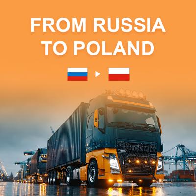 China DDU DDP CIF DAP FOB EXW Russia To Poland Road Transport Solutions for sale