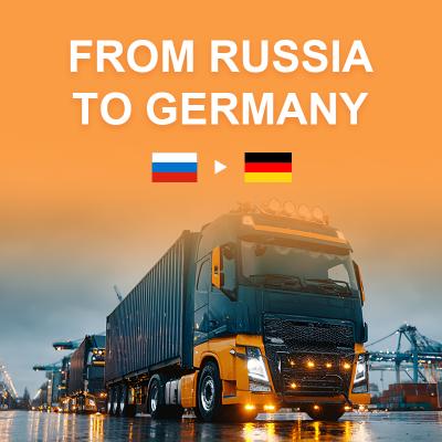 China Russia To Germany Road Freight Transport Services Moscow Berlin Via Poland 5-7 Days for sale