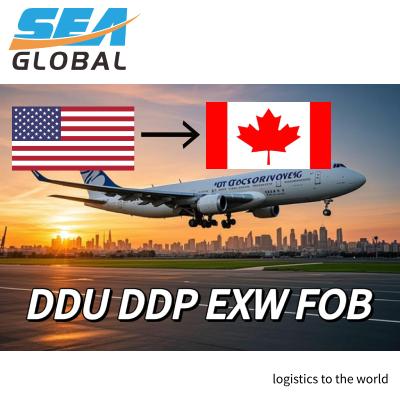China Professional Air Freight Service from USA to Canada with Customs Clearance Included and 24/7 Support for sale