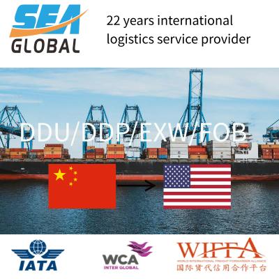 China Expert FCL Sea Shipping from China to New York, USA with Safe Cargo Delivery for sale