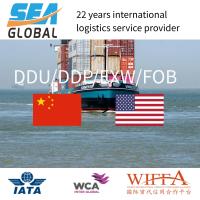 China FCL ocean freight service from China to Los Angeles with USA shipping solutions for international trade logistics for sale