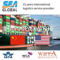 China Seamless Cross Border Sea Transport From China To USA With DDU/DDP/DAP/EXW/CIF/FOB Trading Terms And Optional Insurance for sale