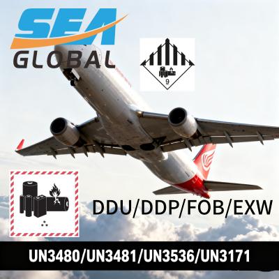 China Dangerous Goods Freight Forwarder for UN3480 Lithium Ion Batteries with IMDG & IATA DGR Compliance and End-to-End Cargo Tracking for sale
