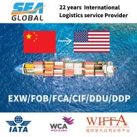 China Sea Freight Logistics from China to Los Angeles with Real-time Shipment Tracking, 24/7 Support, and Dangerous Goods Packaging for sale