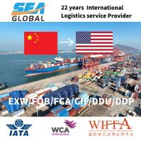 China Global Ocean Freight Forwarder Offering LCL Consolidation and Door-to-Door DDP Freight Services for sale