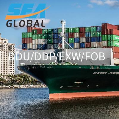 China Secure FCL sea shipping from China to Germany Lübeck port providing transit and cargo safety for sale