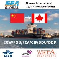 China Amazon Sellers Ocean Freight China to Canada | LCL DDP Express & Real-Time Tracking​ for sale