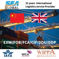 China China to UK LCL Sea Freight | Door to Door DDU Shipping to London for sale