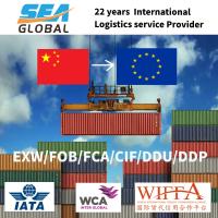China Reliable Ocean LCL CIF Forwarder | Northern Europe EU Delivery Solutions for sale