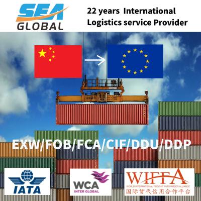 China Reliable Ocean LCL CIF Forwarder | Northern Europe EU Delivery Solutions for sale