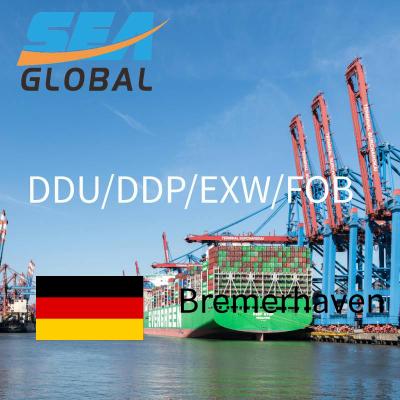 China FCL Shipping Services From China To Germany Bremerhaven For International Trade Logistics for sale