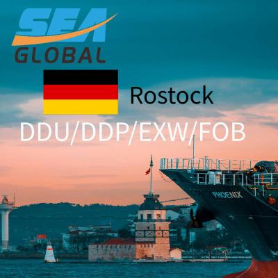 China Professional FCL Shipping From China To Germany Rostock Port  Ensuring Timely Delivery Worldwide for sale
