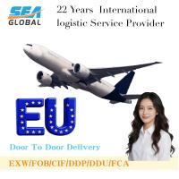 China Professional Air Freight Forwarder EU | EXW FOB DDP Logistics Services | Customs Clearance Insurance Dangerous Goods Handling for sale