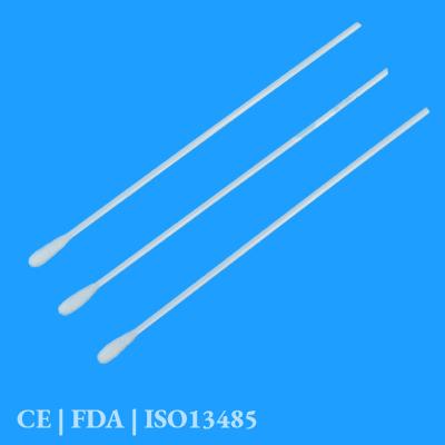 China Polyester Fiber Testing Rayon Tipped Sampling Swab Can Be Broken At Will 15x150 for sale