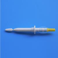 China FDA Sample Collection Sterile Cotton Swab Medical Grade Foam Tip Female Cervical Swab for sale