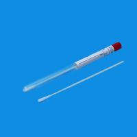 China DNA Transport Medium Disposable Virus Sampling Tube With Swab Strip for sale