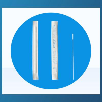 China Nylon Head HUACHENYANG Nasal Swabs Type 1  Specimen Collection Flocked Swab for sale