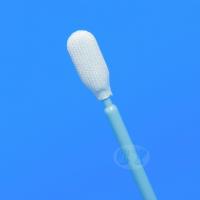 China Polyester Toc Swab Cleaning Validation Sterile Cleaning Swabs Green Rod for sale