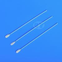 China Polyester Toc Swab Cleaning Validation Sterile Cleaning Swabs Green Rod for sale