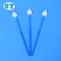 China Self Collection 3mm Medical Cervical Brush Disposable Gyn Swabs for sale