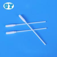 China 150mm Disposable Sterile Nylon Flocked Swab Foam Cleaning Cotton Swab for sale
