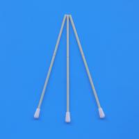 China Disposable Nasopharyngeal Flocked Swab Nylon Tip Medical Nasal Swab for sale