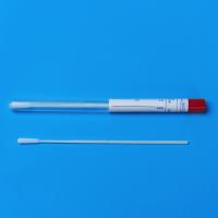 China ABS Disposable Sampling Tube Flocked Swab for sale