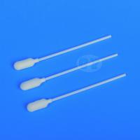 China Disposable Oral Nasopharyngeal Flocked Swab Polyurethane Sponge Swab for sale