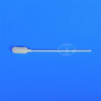 China Disposable Oral Nasopharyngeal Flocked Swab Polyurethane Sponge Swab for sale
