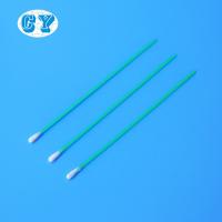 China 15cm Disposable Medical Consumables ABS Rayon Pointed Cotton Swabs for sale