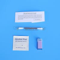 China DNA Sample Collection Card Test Curly Grid Circle Saliva Collection Card for sale