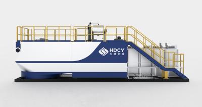 China Compact Powerful Industrial Wastewater Management Plant Minimum Temperature 5 Degrees Celsius for sale