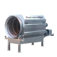 China Microfilter Sewage Treatment Drum Rotary Drum Automatic Cleaning Type for sale