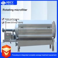 China Microfilter Sewage Treatment Drum Rotary Drum Automatic Cleaning Type for sale