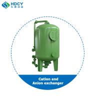 China Mixed Ion Exchanger Canal-Ion Mixed Bed Exchange Tank Carbon Steel Lined With Glue Filter Water Purification Equipment for sale
