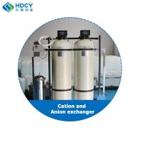 China Ion Exchanger CA CationAN Anion Exchange Equipment 3T Compound Bed Anion Column for sale