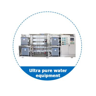 China Chemical Ultra-Pure Water System Edi Electrodialysis Reverse Osmosis Purified Water And Distilled Water Equipment for sale
