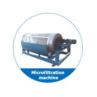 China Filter Fish Pond Culture Filter Shandong Filter Micro-Filtration Rotating Screen Grille Machine for sale