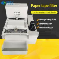 China Sewage Treatment Paper Tape Filter For Grinding Fluid / Emulsion / Cooling Oil for sale