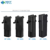 China Water Treatment Aquarium Filter Submersible Built-In Filter for Small 3W Waterfall Shower for sale