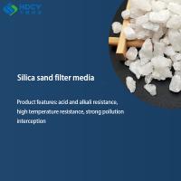 China Quartz Sand Water Treatment Of High Silicon Quartz Sand Blast Casting Material for sale