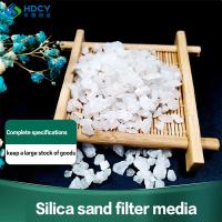 China Quartz Sand Water Treatment Of High Silicon Quartz Sand Blast Casting Material for sale