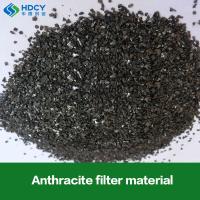 China Water Treatment Refined Anthracite Filter Material Drinking Water Purification Filtration Multi-media Filtration for sale
