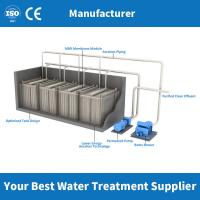 China Waste Water Treatment System MBR Membrane Type For Wastewater Reuse, Sewage Recycling for sale