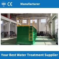 China Waste Water Treatment System MBR Membrane Type For Wastewater Reuse, Sewage Recycling for sale
