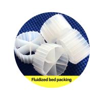 China Fluidized Bed Filler Wastewater Treatment MBBR filler Porous Suspended Biological Filler for sale