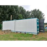 China New 50t/D Industrial And Domestic Sewage Treatment Plant Equipment Packaging Container for sale