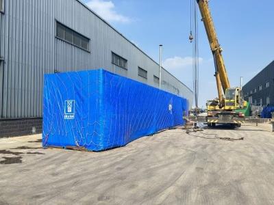 China New 50t/D Industrial And Domestic Sewage Treatment Plant Equipment Packaging Container for sale